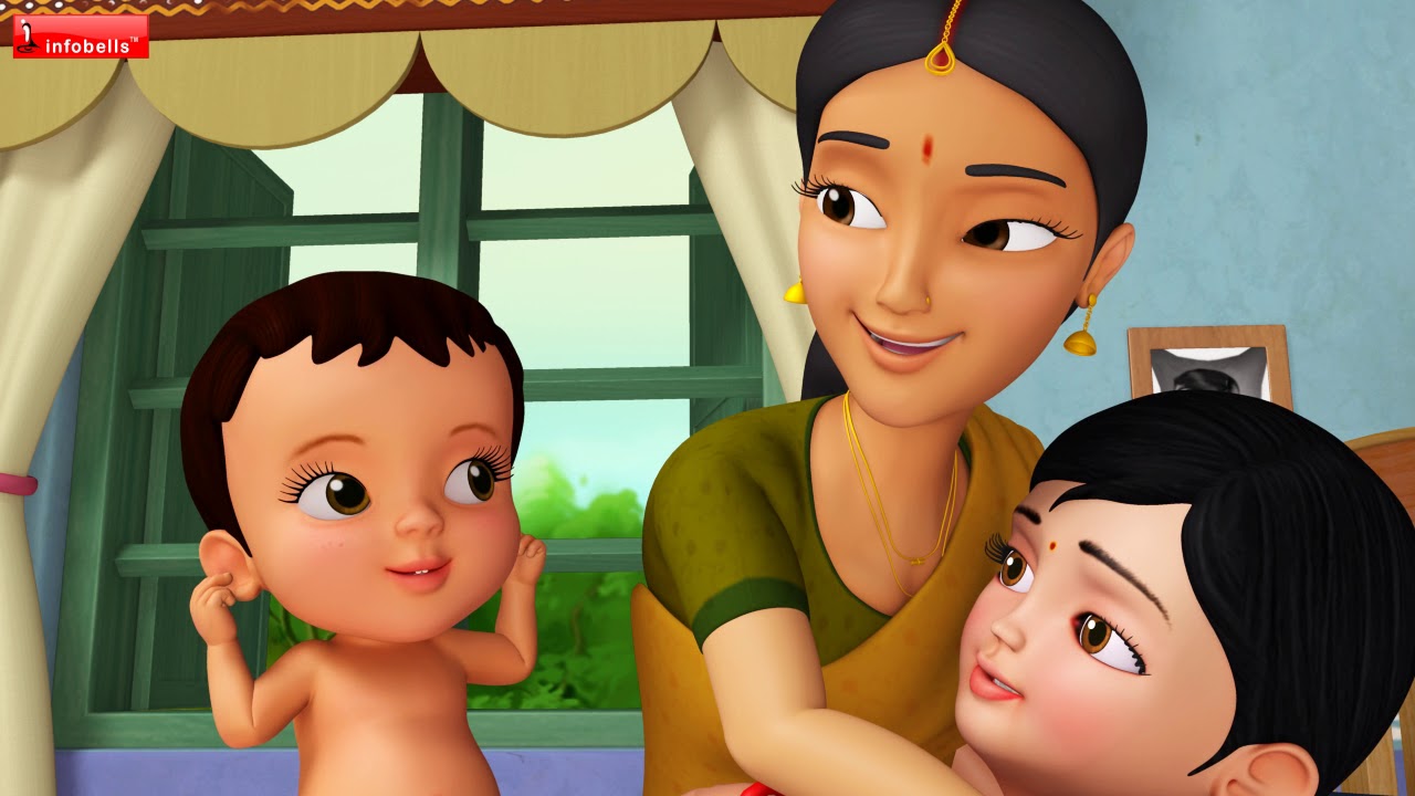 அன்புள்ள அம்மா | Tamil Rhymes for Children | Infobells - YouTube