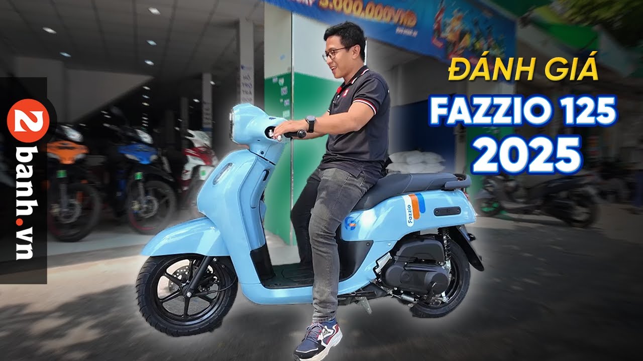 Đánh giá Yamaha Fazzio 125 Hybrid 2025 vừa về Việt Nam: Trẻ, đẹp, tiết ...