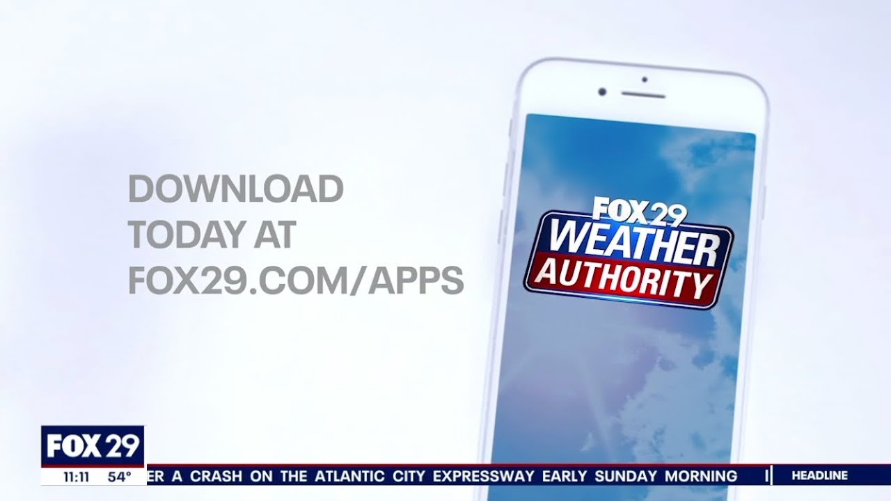 FOX29 Weather App promo during the FOX29 News at 11 on WTXF-TV 9/20/20 ...