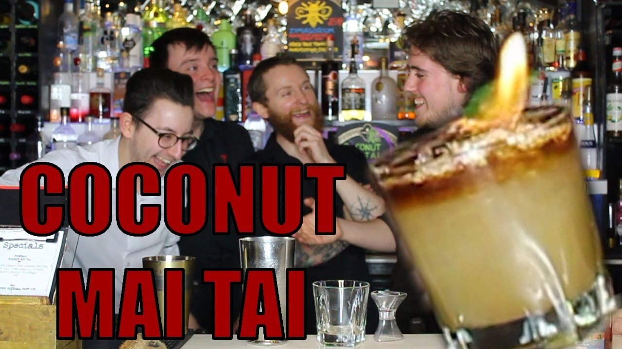 Coconut Mai Tai Cocktail | How To | Graham's Tiki Corner - YouTube