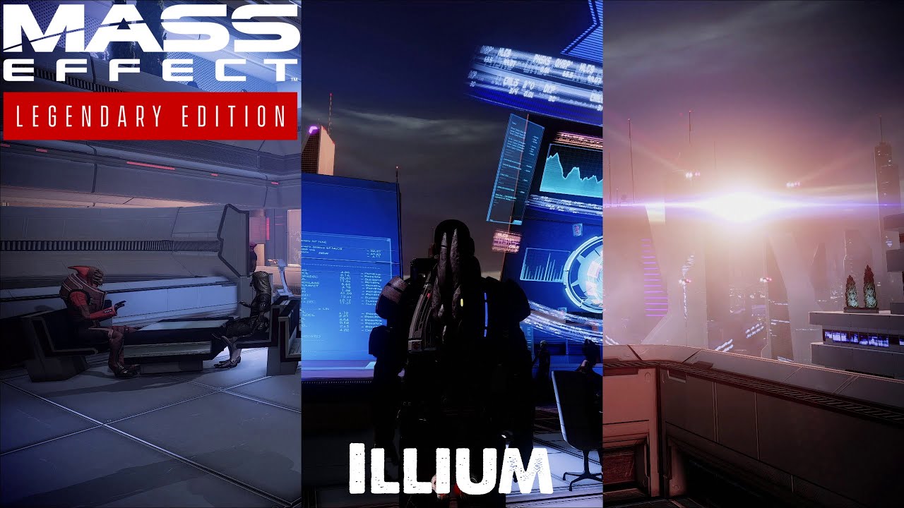 Mass Effect Legendary Edition: Illium Ambience & Scenery - YouTube