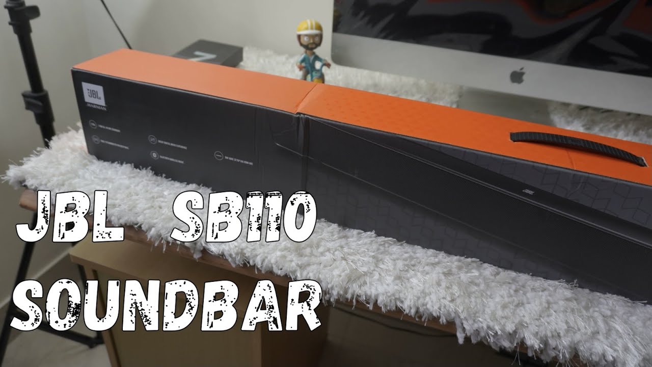 JBL cinema sb110 soundbar unboxing and quick review - YouTube