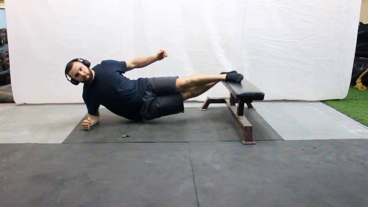 Feet Elevated Dynamic Side Plank - An Exercise Demo by Optimizing ...