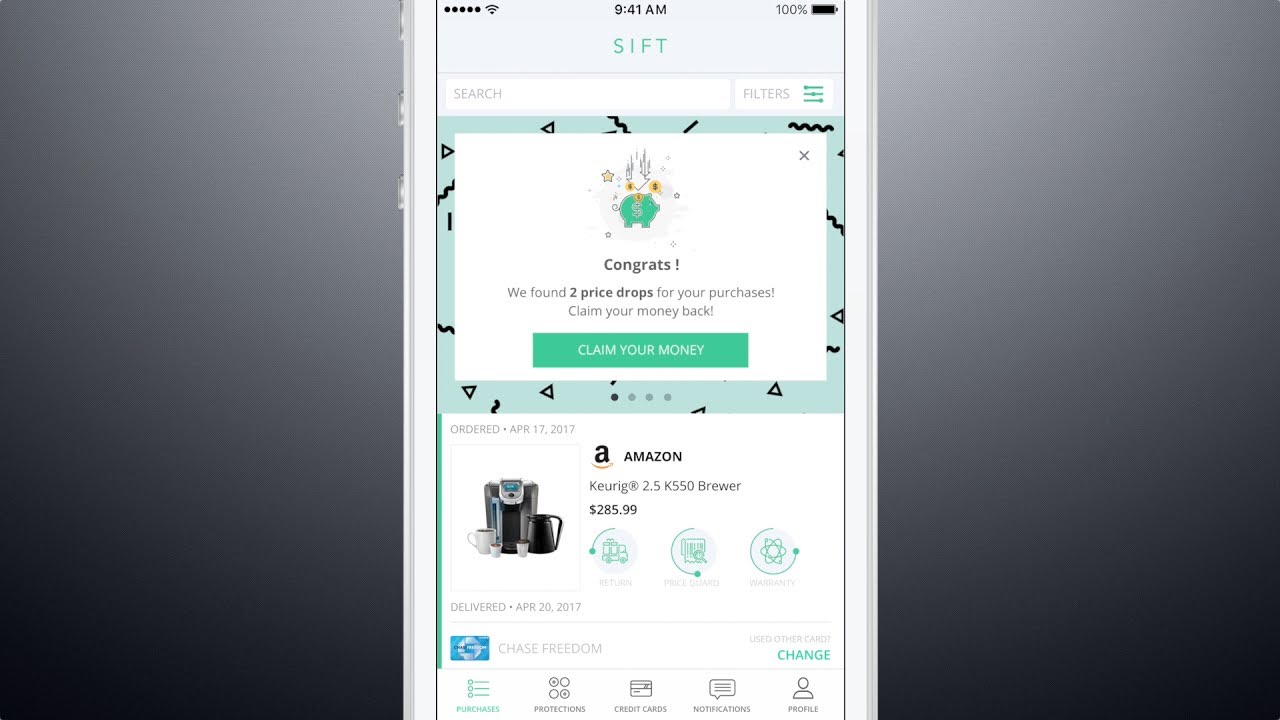 Sift - App Video - YouTube