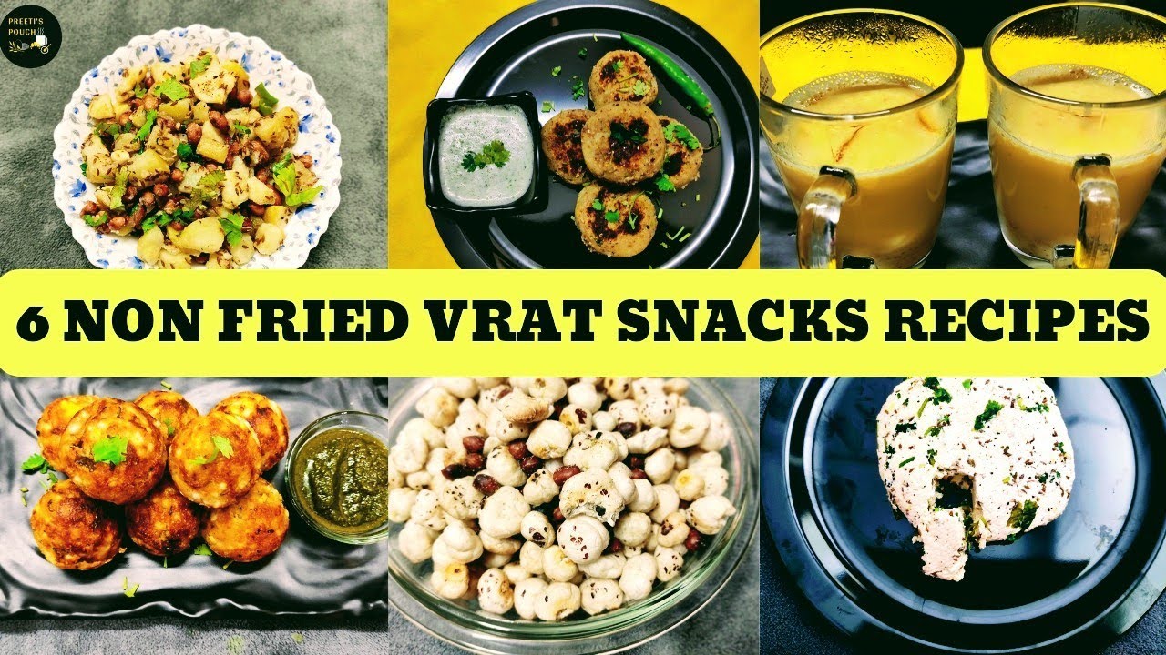 6 non-fried vrat snacks recipes | Navratri fasting special recipes ...