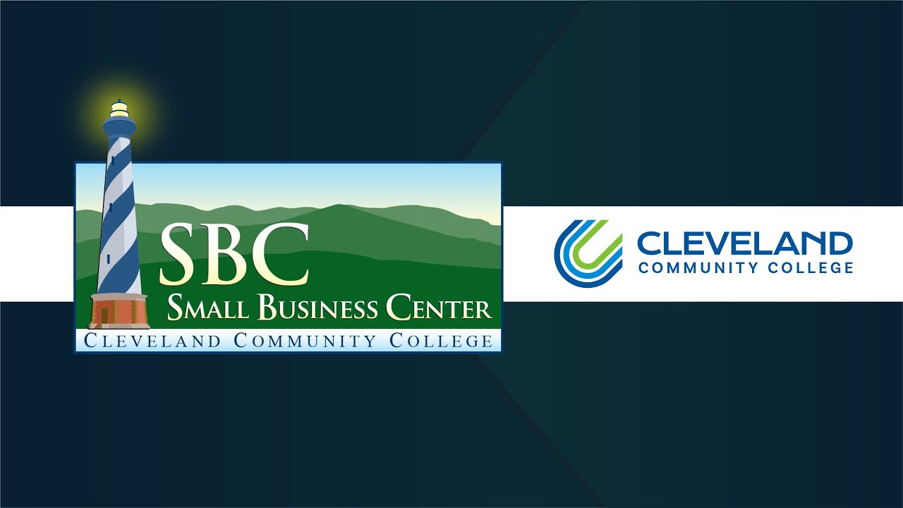 Small Business Center at Cleveland Community College - YouTube
