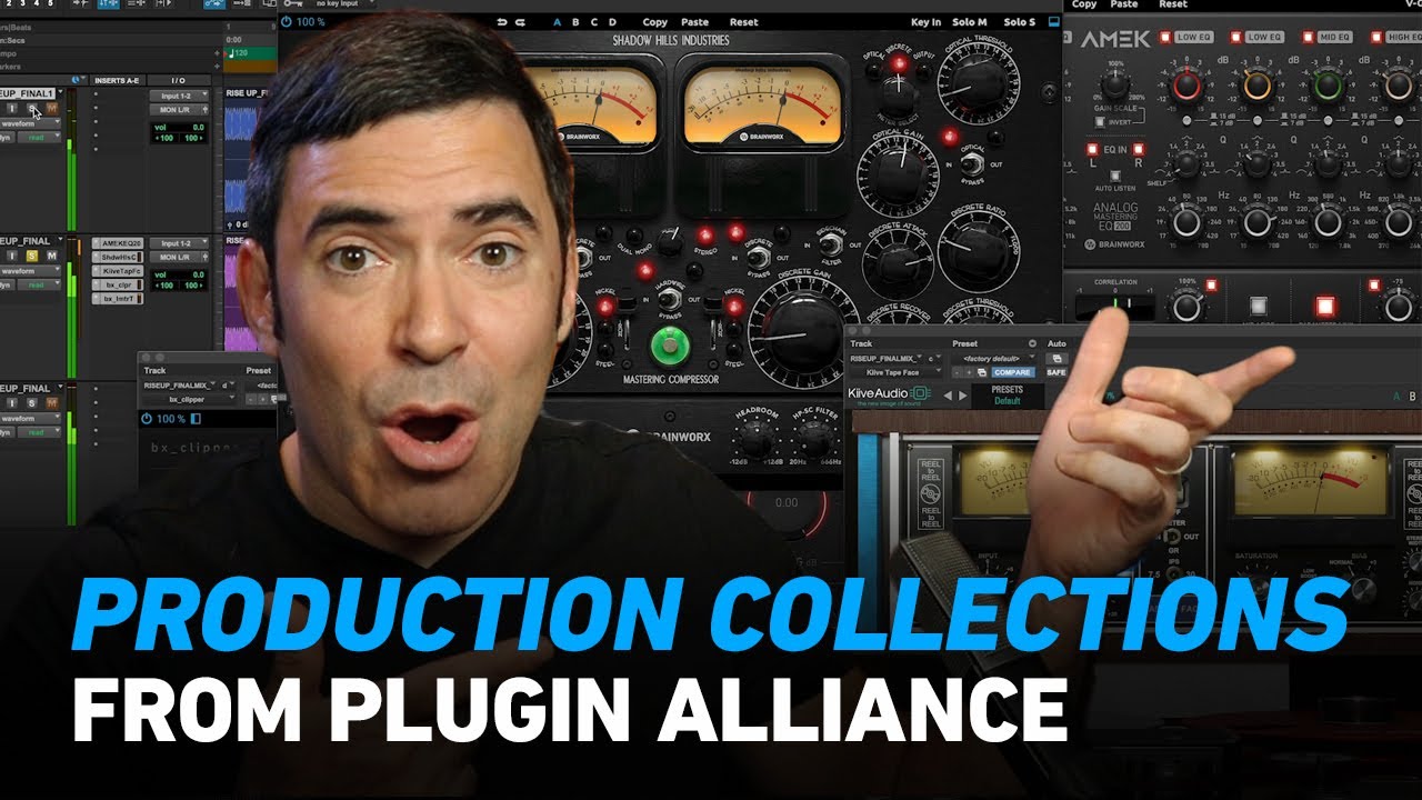 Explore Different Mixing and Mastering Collections from Plugin Alliance ...