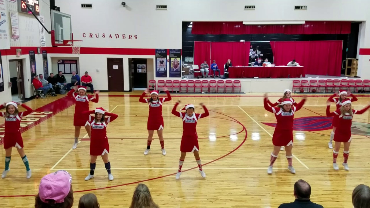 Columbus Christian Cheer Jingle Bell Rock Medley - YouTube