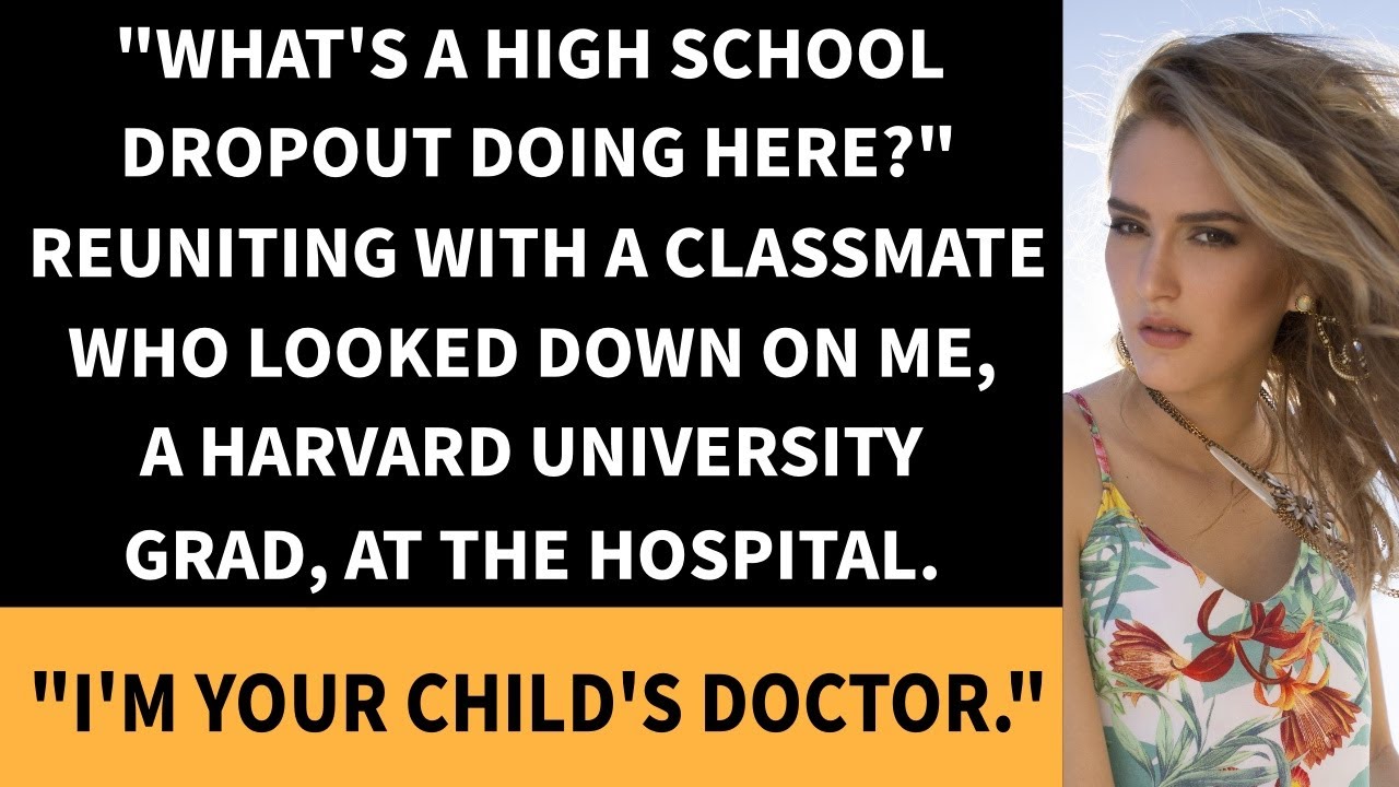 "What's a high school dropout doing here?!" Reuniting with the girl who ...