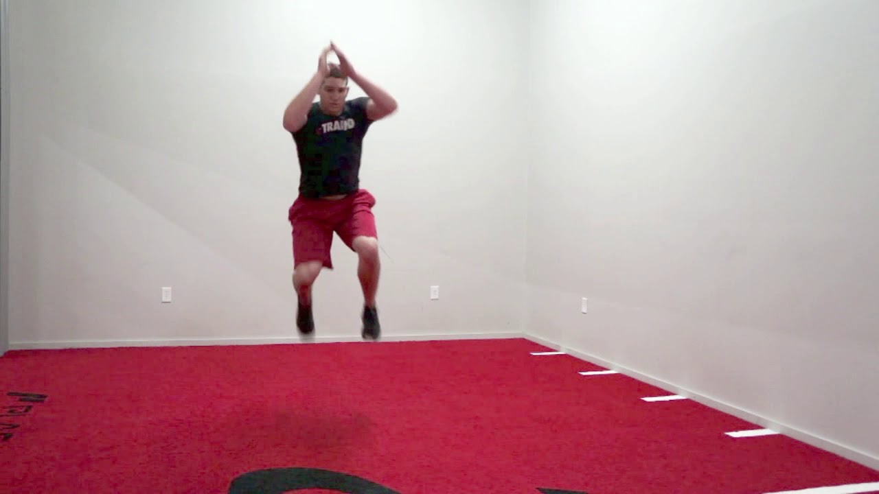 Single Leg Broad Jump to Double Leg Land - YouTube