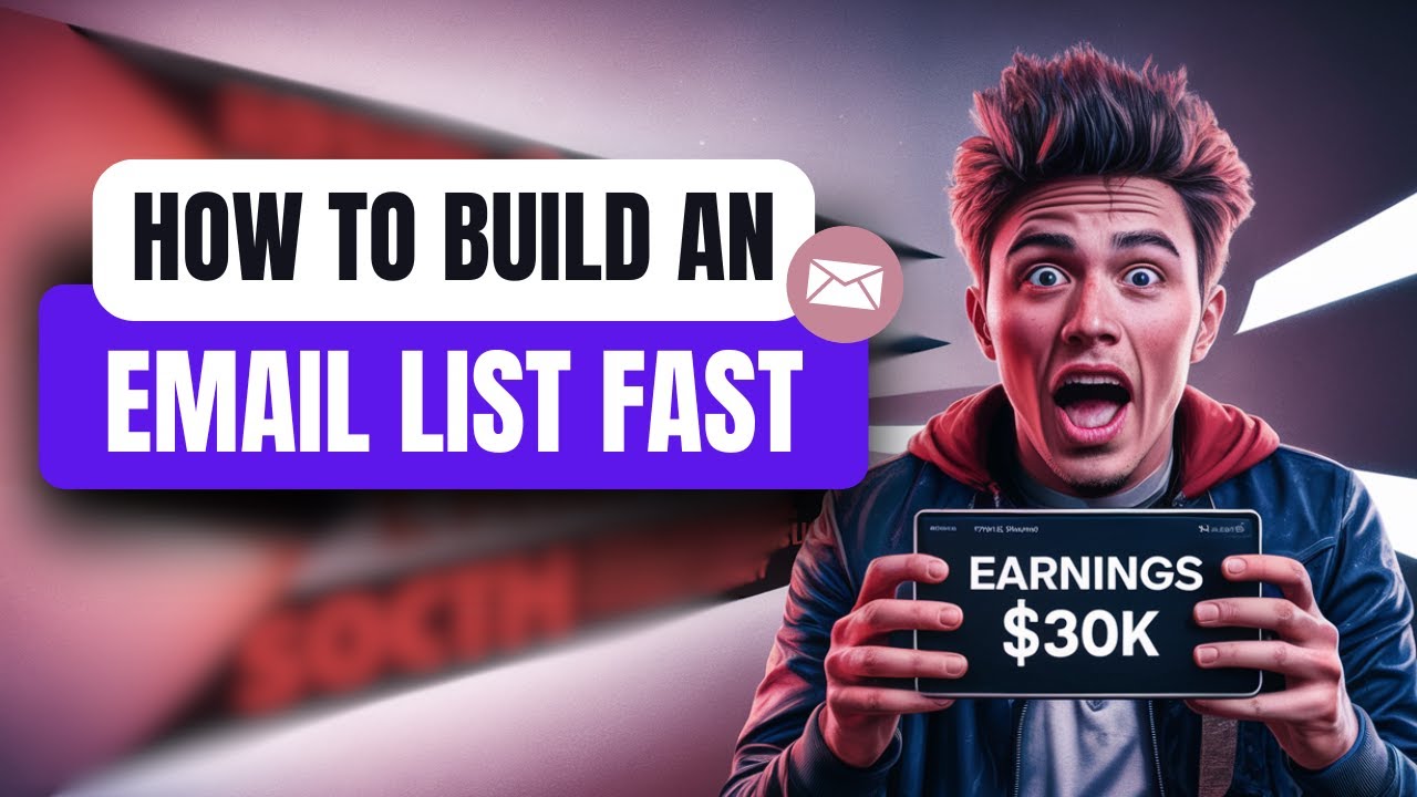 Best Ways To Build An Email List Fast In 2024! - YouTube