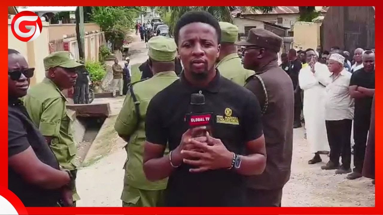 KINACHOENDELEA NYUMBANI KWA OCD AWADH ALIYEFARIKI AJALINI - ASKARI ...