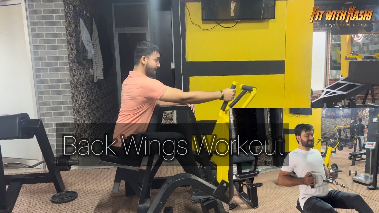 Gym Daily Vloging Day 3| Back wings Workout| 30 Day Challenge😂 - YouTube