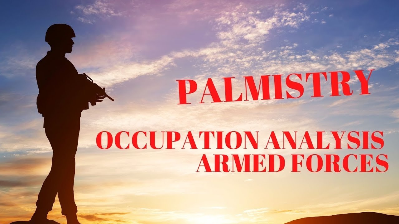 OCCUPATION ANALYSIS - ARMY/ MILITARY MEN - YouTube