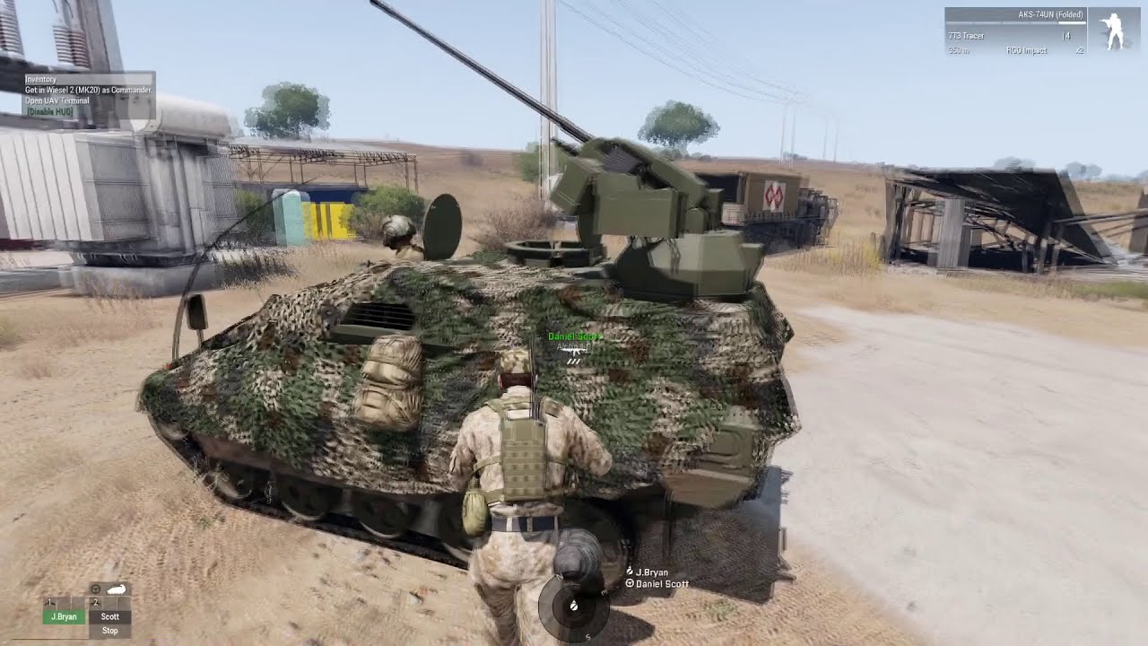 weasel action. Viking PMC. Arma 3. - YouTube