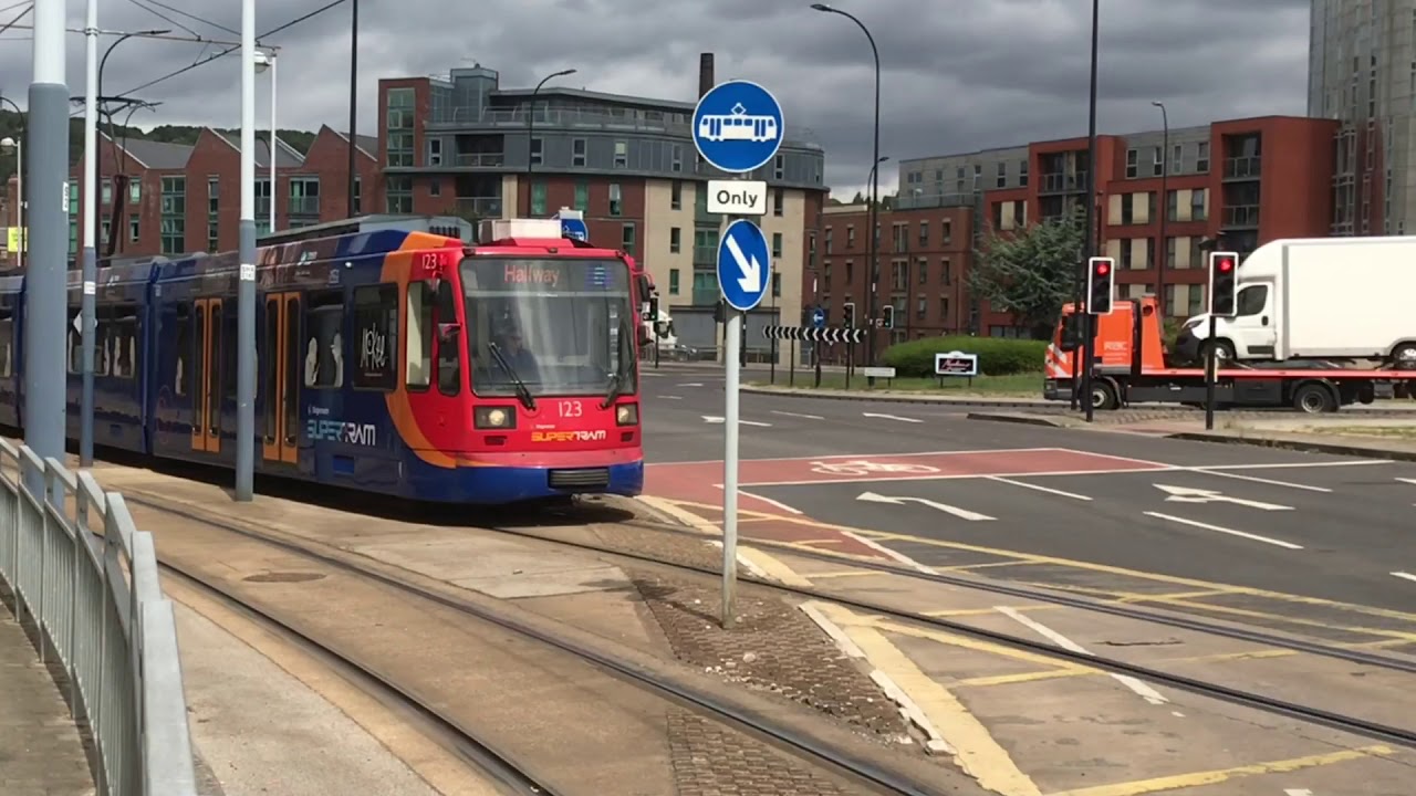 A look at Sheffield Super Tram In August 2018 - YouTube