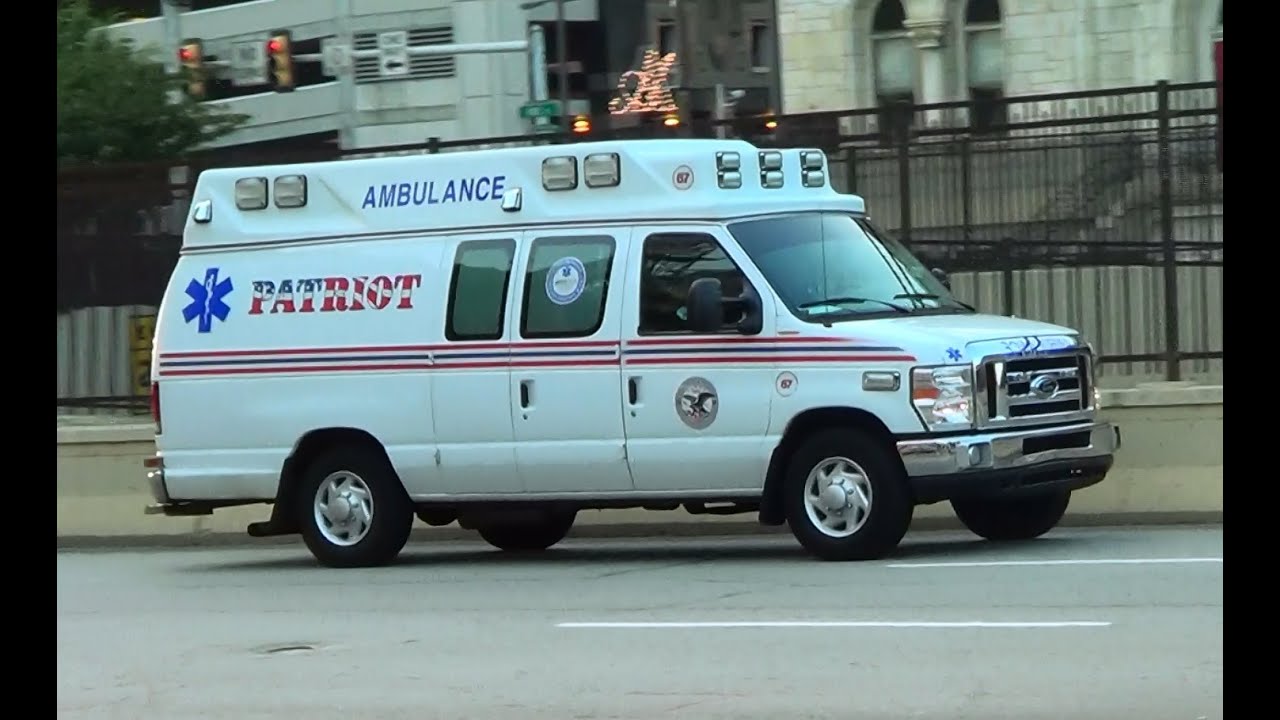 American Patriot Ambulance SVC ambulance driving in Philadelphia [PA ...