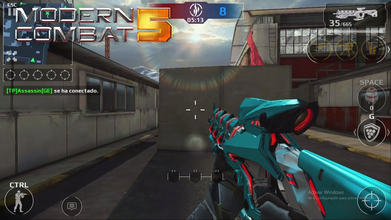 Modern Combat 5 Gameplay 2023 - Batallas Por Equipo - YouTube