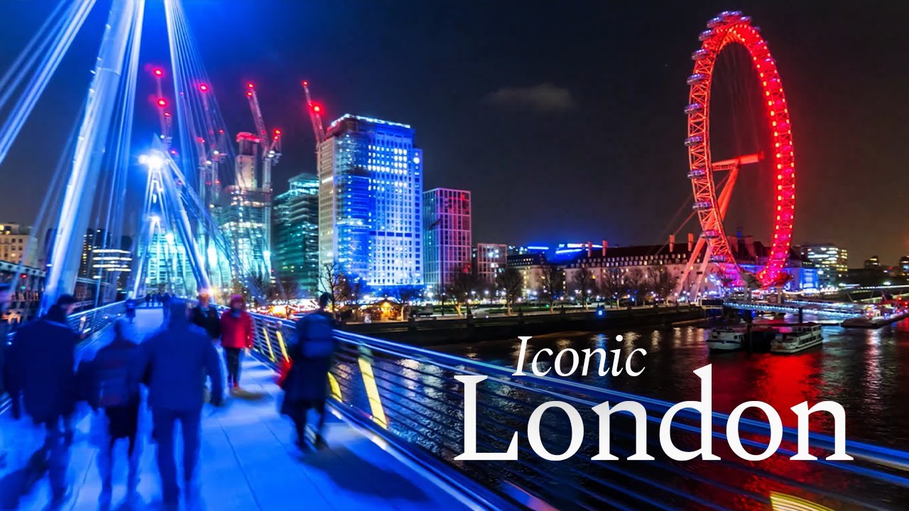 Iconic London Tour - 4k London Hyperlapse - Time Lapse London - YouTube