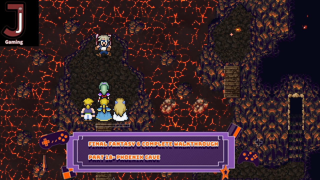 Final Fantasy 6 Pixel remaster 100 percent walkthrough Part 18 Phoenix ...