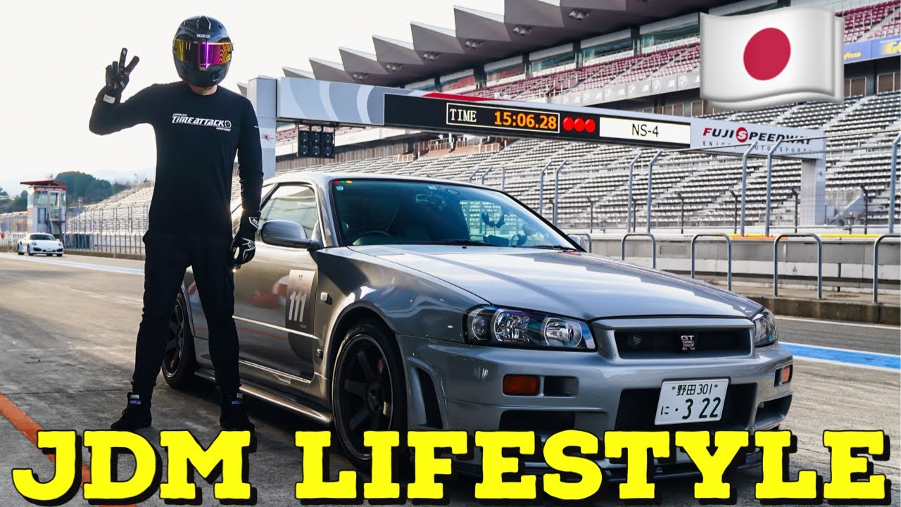 From Nismo to Fuji Speedway in my R34 GT-R! JDM LIfestyle Japan 2025 ...