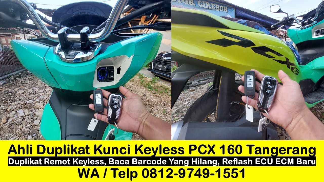 WA/Telp 0812-9749-1551 Duplikat Kunci Keyless PCX 160 Terdekat ...
