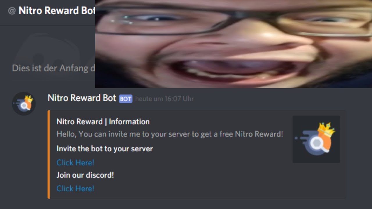 How to deal with Discord free nitro scam - YouTube