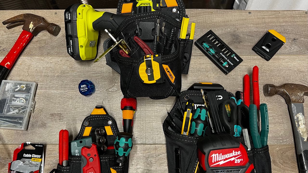 Tested! 3 Must - small tool pouches! (especially DIY / Weekend Warriors ...