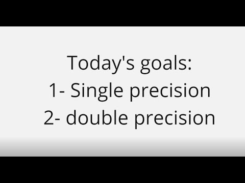 Double Precision IEEE examples - YouTube