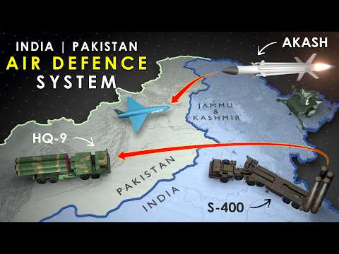 S400 Missile India & HQ9 Pakistan Air Defence Sytem Explaied? #india  #pakistan #operationsindoor