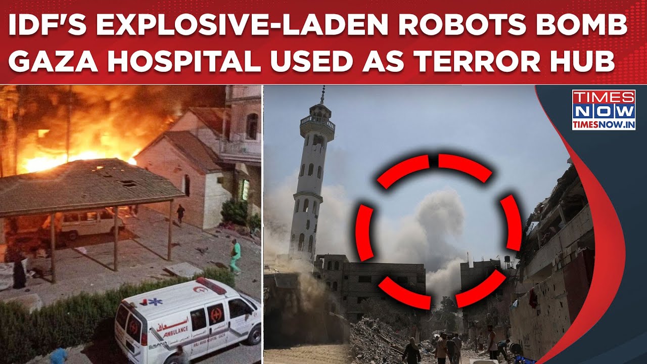IDF's Explosive-Laden Robots Flatten Hamas Terror Hubs Hidden Within ...