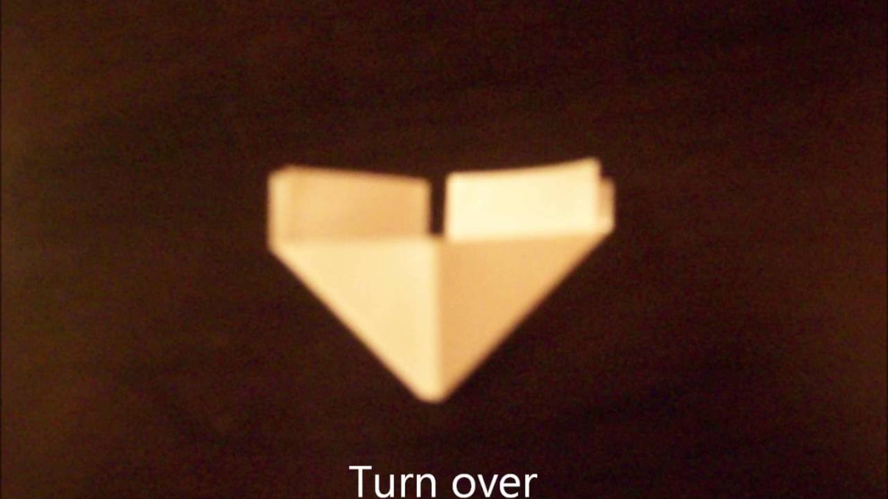 How to Make 3D Origami Triangles - YouTube