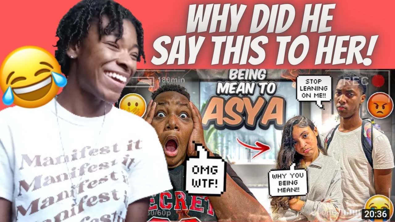 IMBADKIDJAY IS MEAN TO ASYA TO GET EVERYONES REACTION! *Ended bad ...