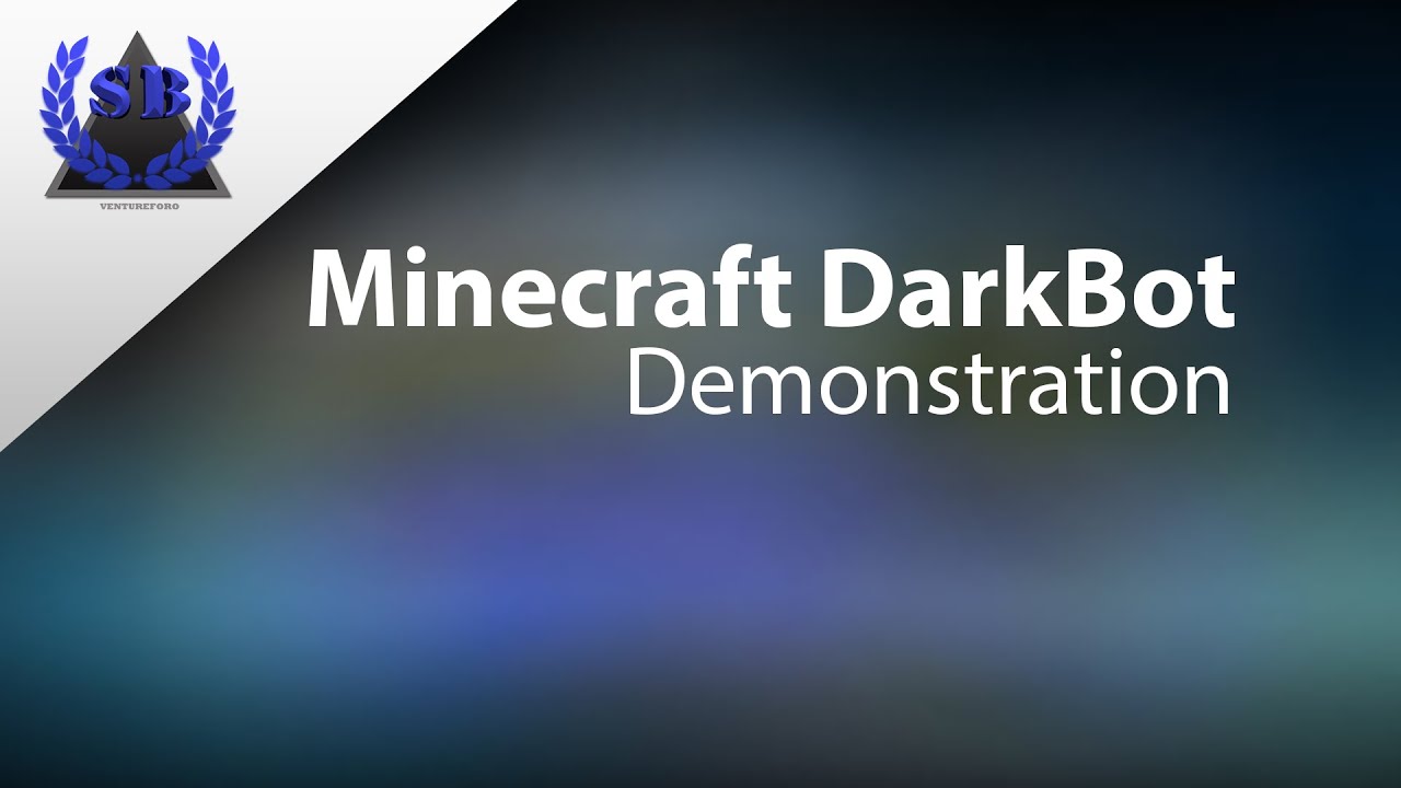 Minecraft DarkBot Demonstration - YouTube