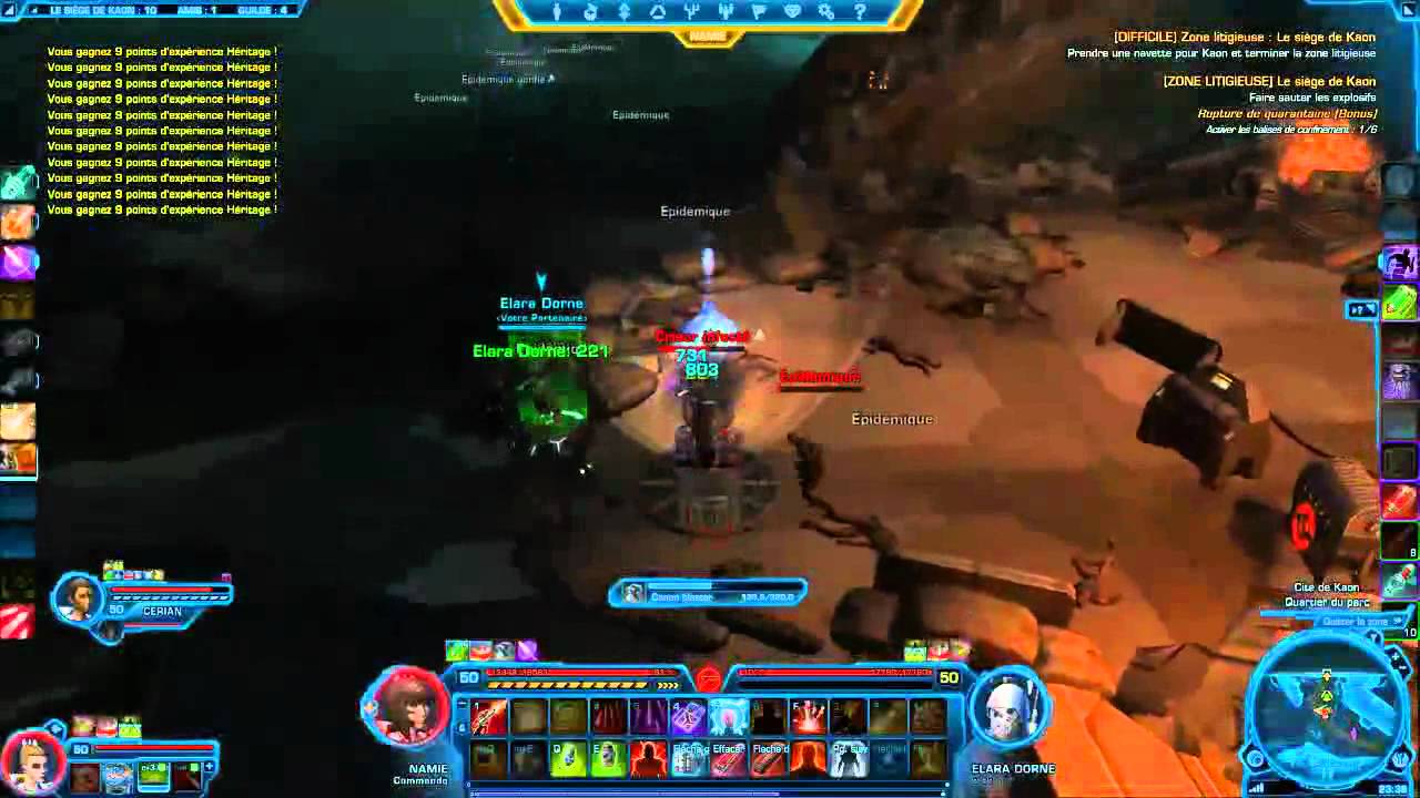 Swtor - Kaon Hard Mode 2 players - YouTube