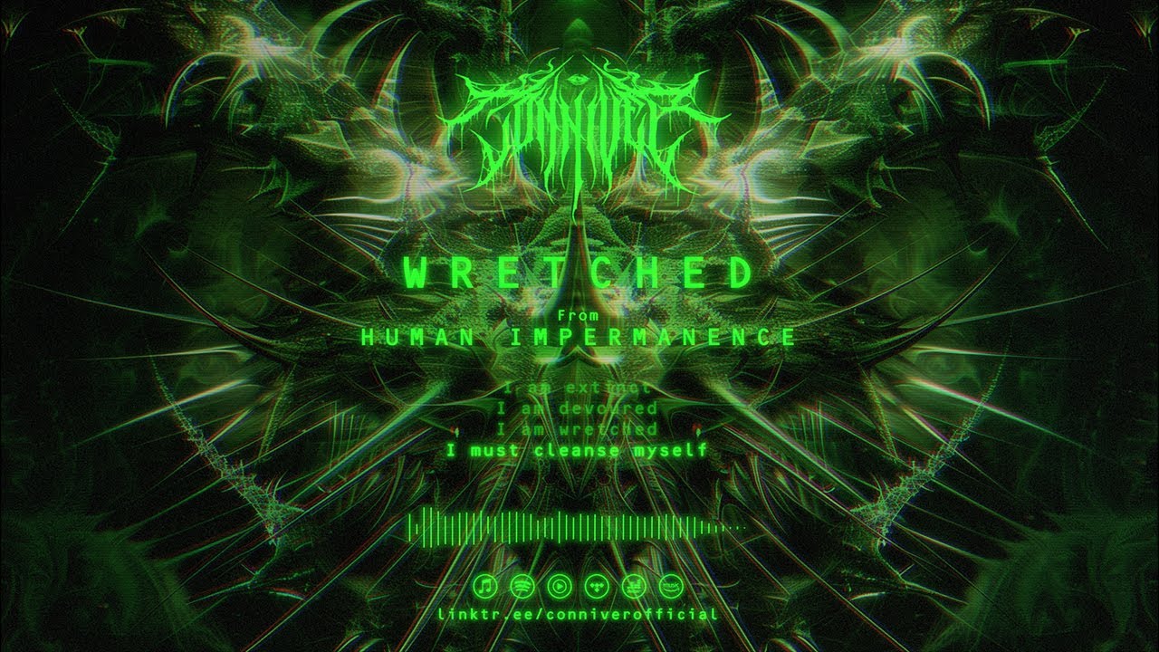CONNIVER - WRETCHED [OFFICIAL LYRIC VIDEO] (2024) SW EXCLUSIVE - YouTube