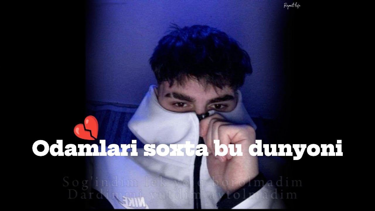 Odamlari soxta bu dunyoni - Do'stim san o'yla | TEKST KARAOKE | UZB ...
