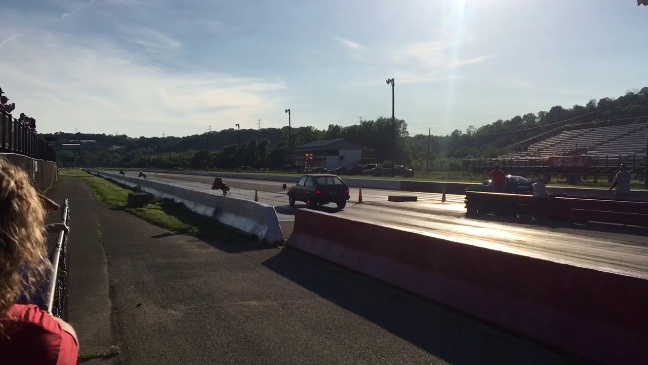 First transbrake launch at the track - YouTube