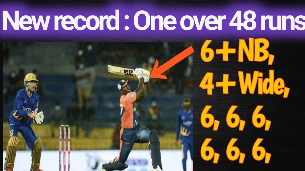 Unstoppable Six-Hitting: 7 Consecutive Sixes | Record-Breaking Over ...