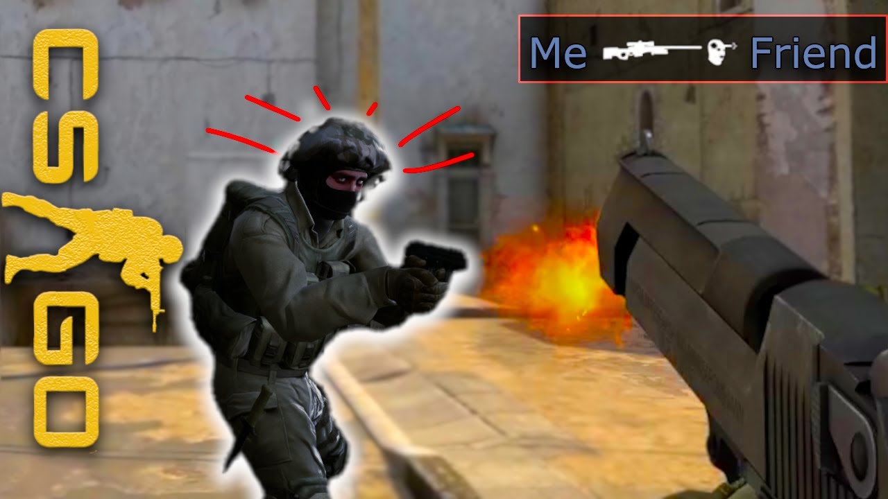 Unranked CSGO But it is ONLY Friendly Fire - YouTube