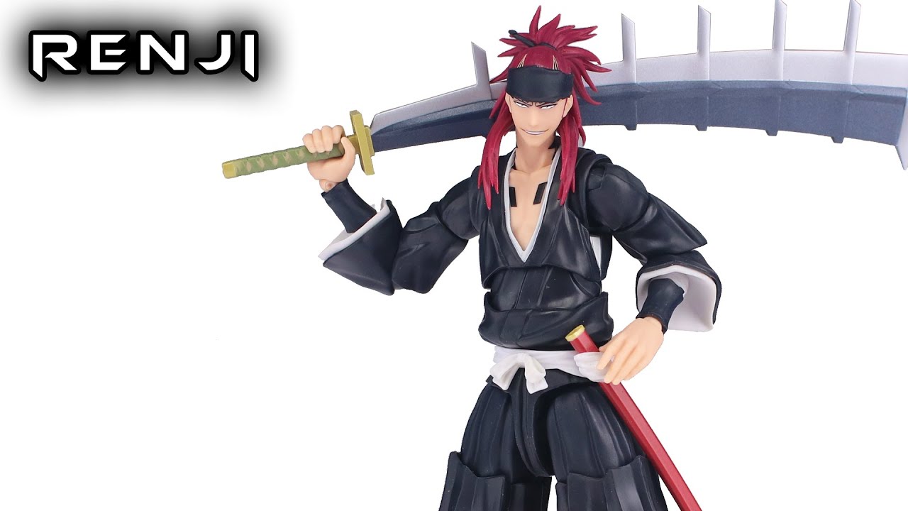 S.H. Figuarts RENJI ABARAI Bleach Action Figure Review - YouTube