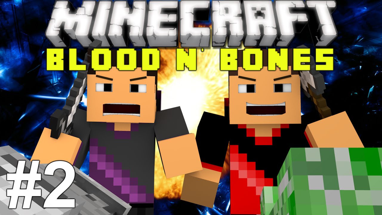 Minecraft: FTB Blood n' Bones Livestream! Ep. 2 - New World, New House ...