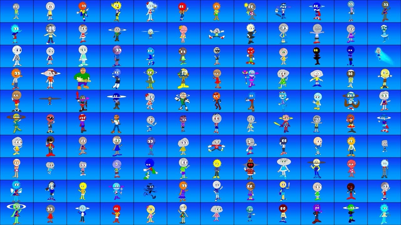 Neptune Adventure Characters 1 - YouTube