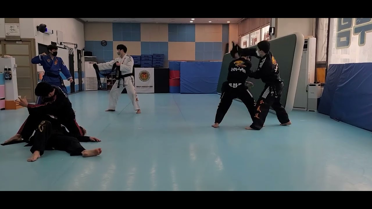 Moomookwan Hapkido Federation, 대한민국무무관합기도협회 분당무림합기도 승단심사.포박술. - YouTube