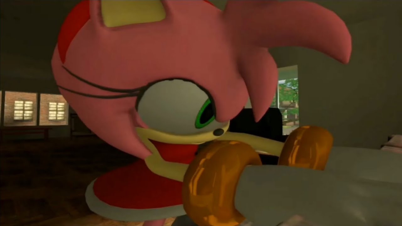 (SFM) Amy Rose Farting And Standing On The Couch - YouTube