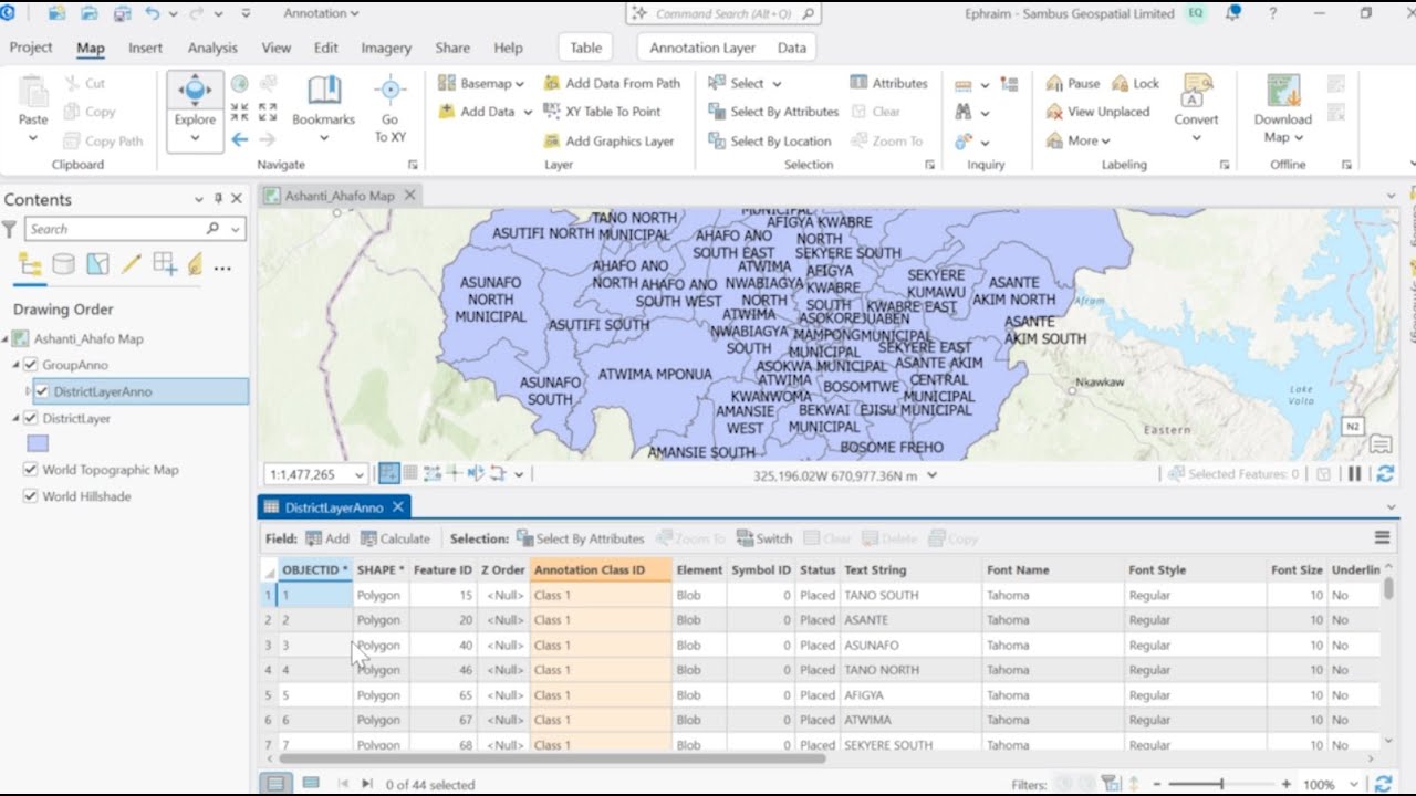 Labelling Annotations in ArcGIS Pro – Step by Step Tutorial - YouTube