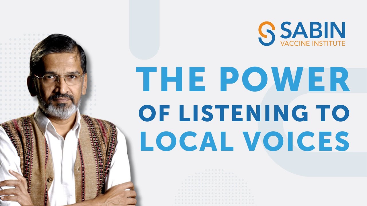 The Power of Listening to Local Voices with Dr. Abhay Bang - YouTube