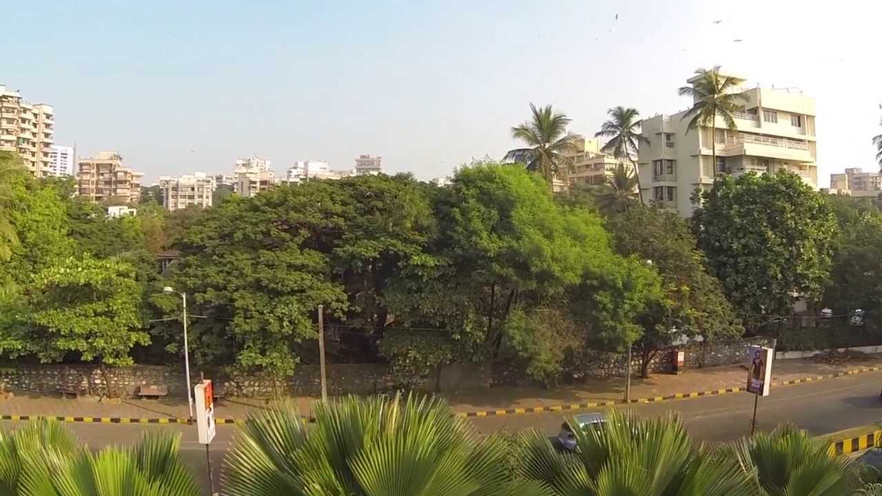 Areal View of Carter Road, Bandra, Mumbai, India - DJI Phantom plus ...