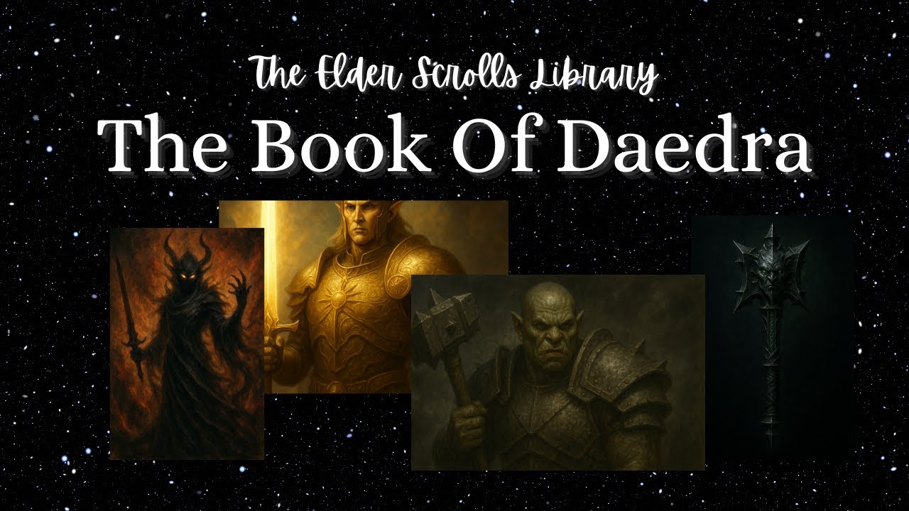 The Book Of Daedra │ From The Elder Scrolls - YouTube