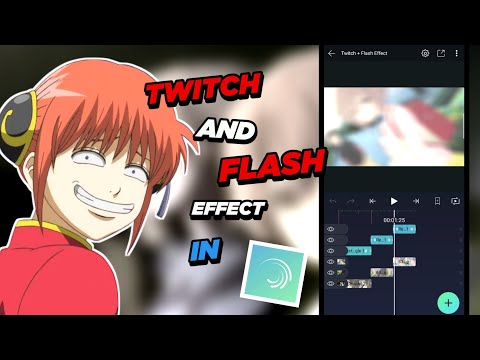 Tutorial Twitch dan Flash Effect di Android | Alight Motion Tutorials